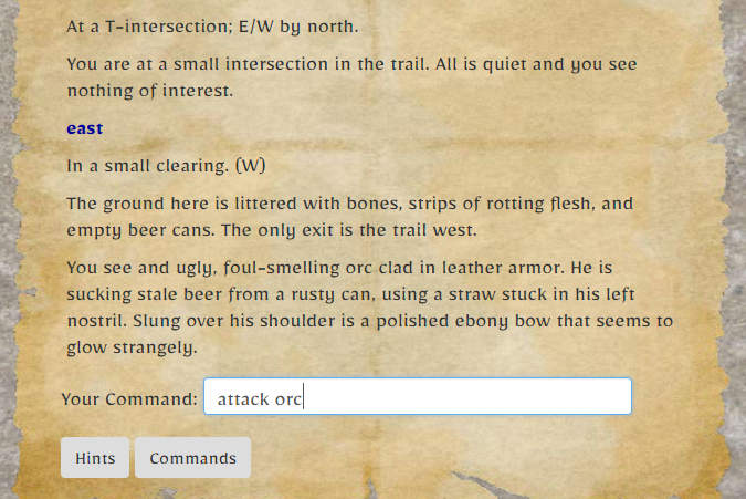 Angular Text Adventure Part 2 The Command Parser